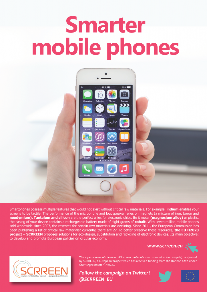 Smarter mobile phones - SCRREEN3